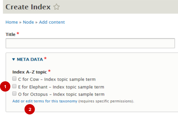 Editing An Index Sector Documentation And User Guides